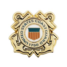 PIN-USCG LOGO,ANCHOR C (MED) Wholesale and military products