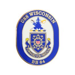 PIN-USS,WISCONSIN Wholesale and military products